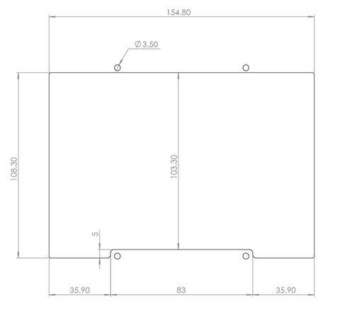 Panel Cutouts & Product Dimensions