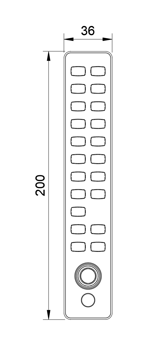 Panel Cutouts & Product Dimensions